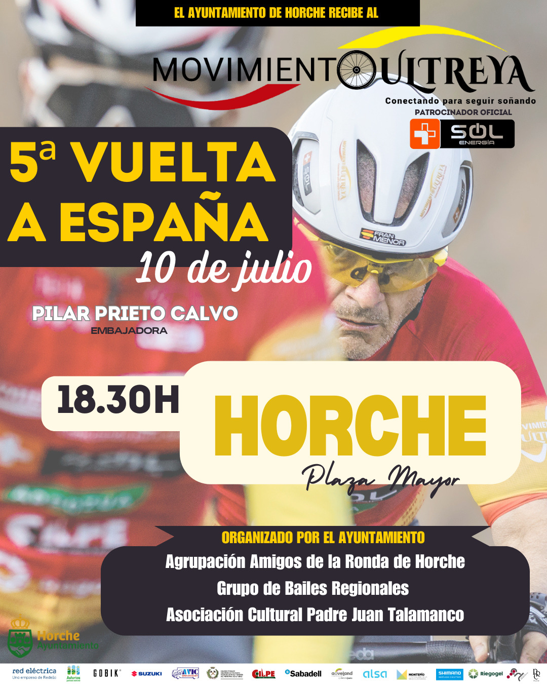 La 5ª Vuelta a España Ultreya Más Sol llega a Horche el 10 de julio ...